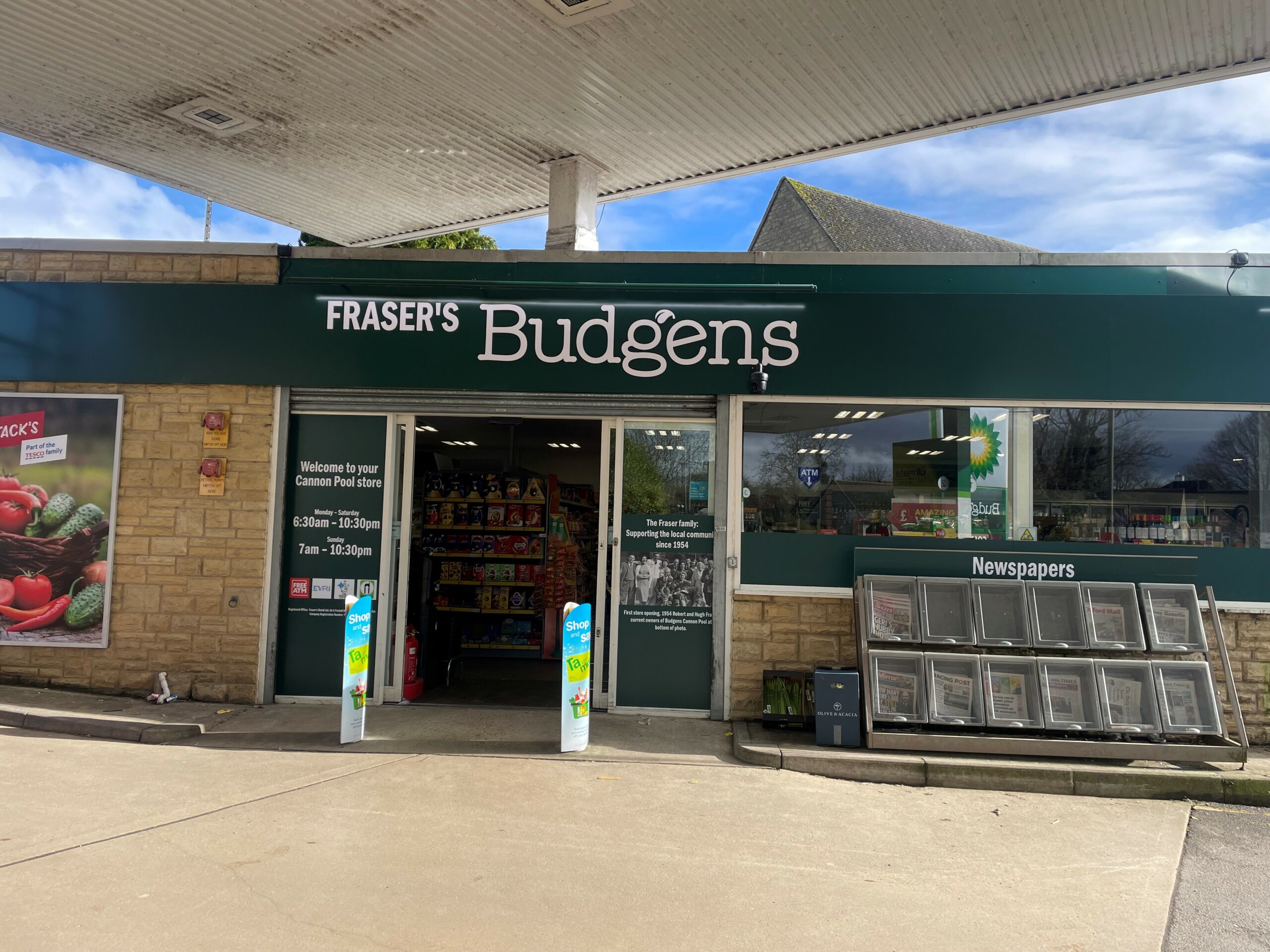 Cannon Pool is complete! | Fraser's Budgens